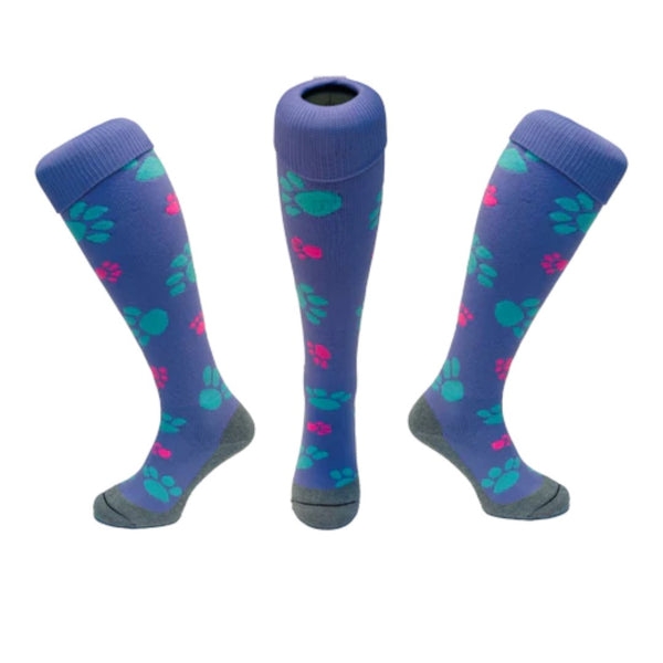 Hingly Fun Socks - Lilac Paw - Just Hockey