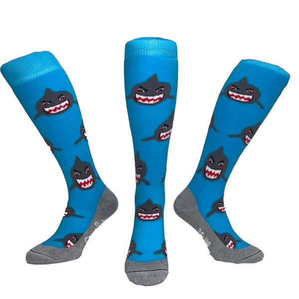 Hingly Fun Socks - Shark - Just Hockey