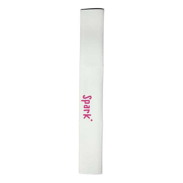Spark Adult Grip White/Spark Logo - Fits All Sticks - Just Hockey